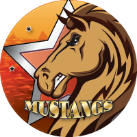 Mascots- Mustang Insert [TD-2258] – Trophy Depot