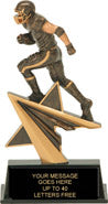 Football Star Power Resin Trophy - 7" [RSP7-FB] – Trophy Depot