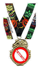 3.25" Zombie Insert Medal - TD Exclusive! [MHLWN-ZMB] – Trophy Depot