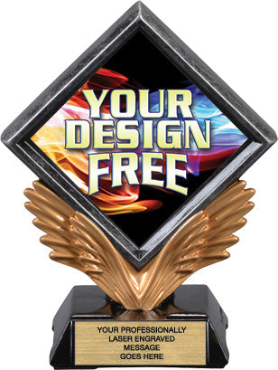 Victory Wing Diamond Custom Insert Resin [RXDIR-7-WNG] – Trophy Depot