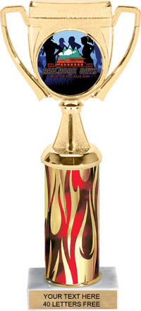 Winners Cup Custom Insert Trophy w/ Column - 10.5 inch [TXi10-P105 ...