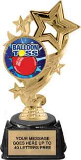 Four-Star Color Insert Trophy on Synthetic Regal Base [TRGi-C49 ...