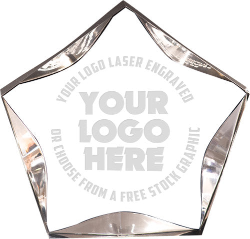 Acrylic Clear Luminary Star [ALSB6-CLR-C] – Trophy Depot