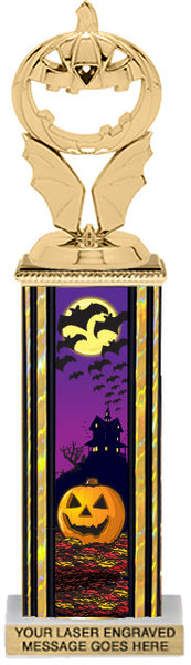 Halloween Haunted House Rectangle Column Trophy- 12 inch [TSQ12STK-HH ...