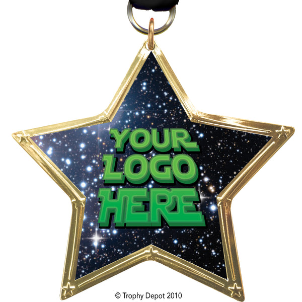 2.75" Custom Star-Shaped Insert Medal [MXSTRi] – Trophy Depot