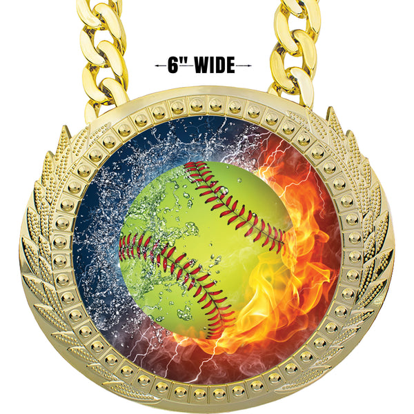 Softball 6 inch Champion Chain [CCSP-SB] – Trophy Depot