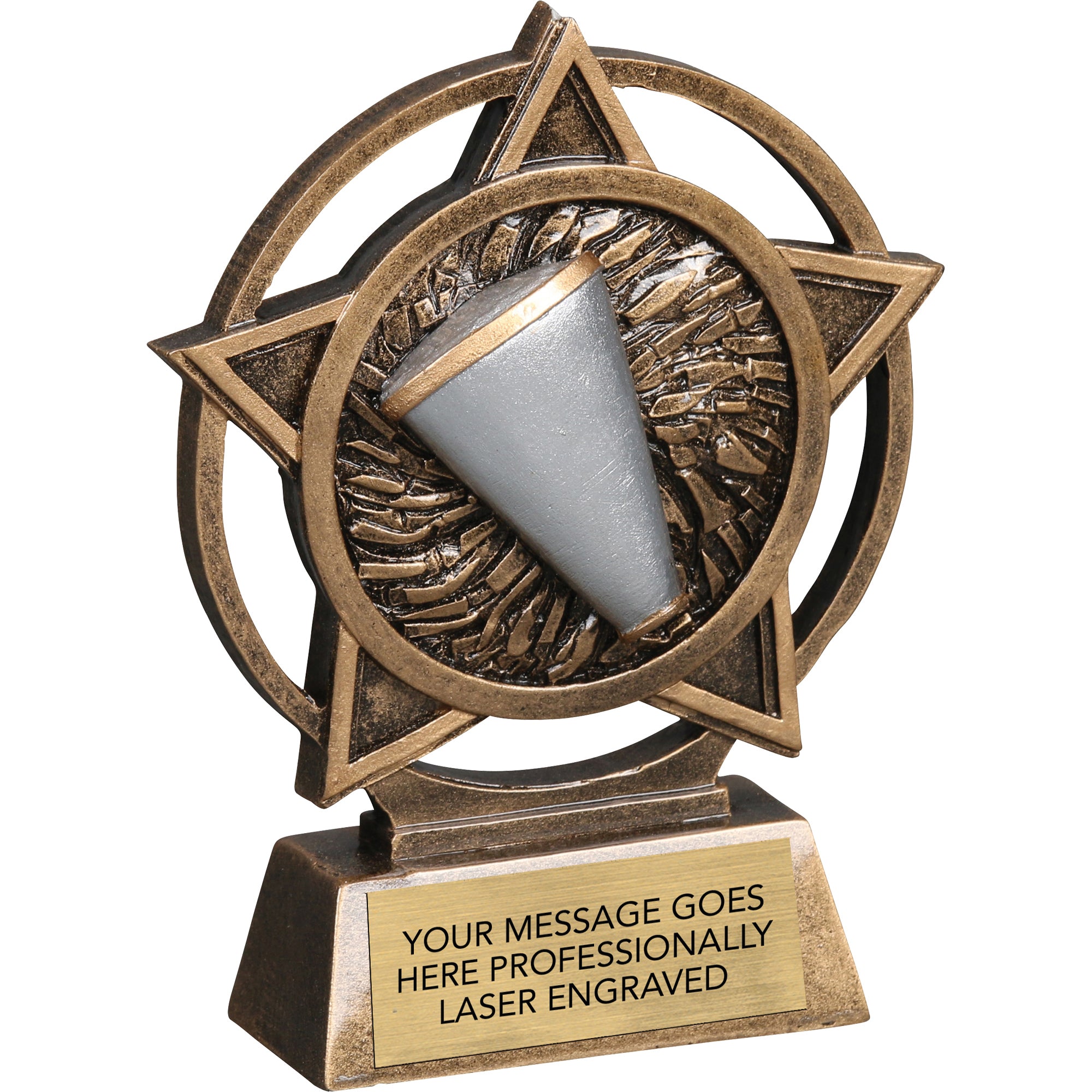 Cheer Orbit - 4.5" Resin Sculpture Trophy [RPORB-CH] – Trophy Depot