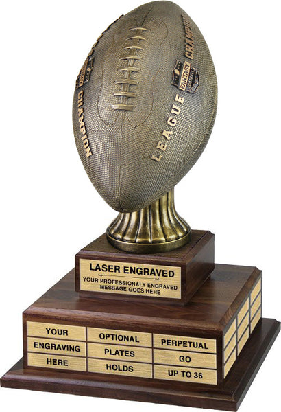 Fantasy Football Twin Tier Perpetual Trophy [TPP2L-FLC-FFB] – Trophy Depot