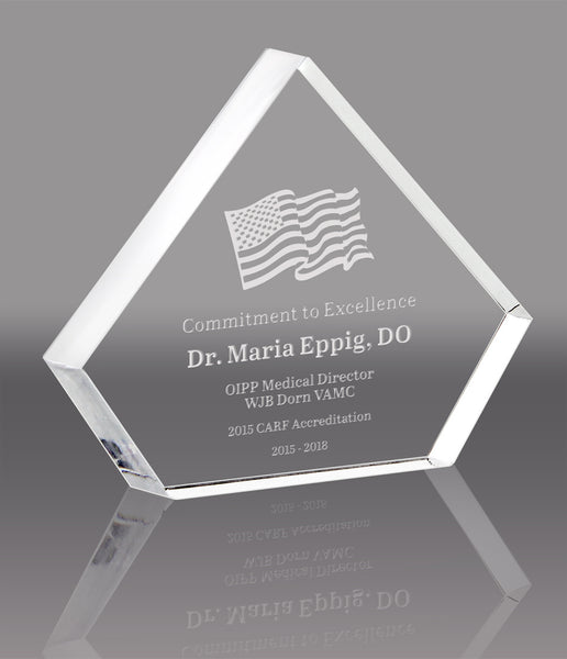 Arrowhead Acrylic Award- 4.5 inch [ATARW-4-Q] – Trophy Depot
